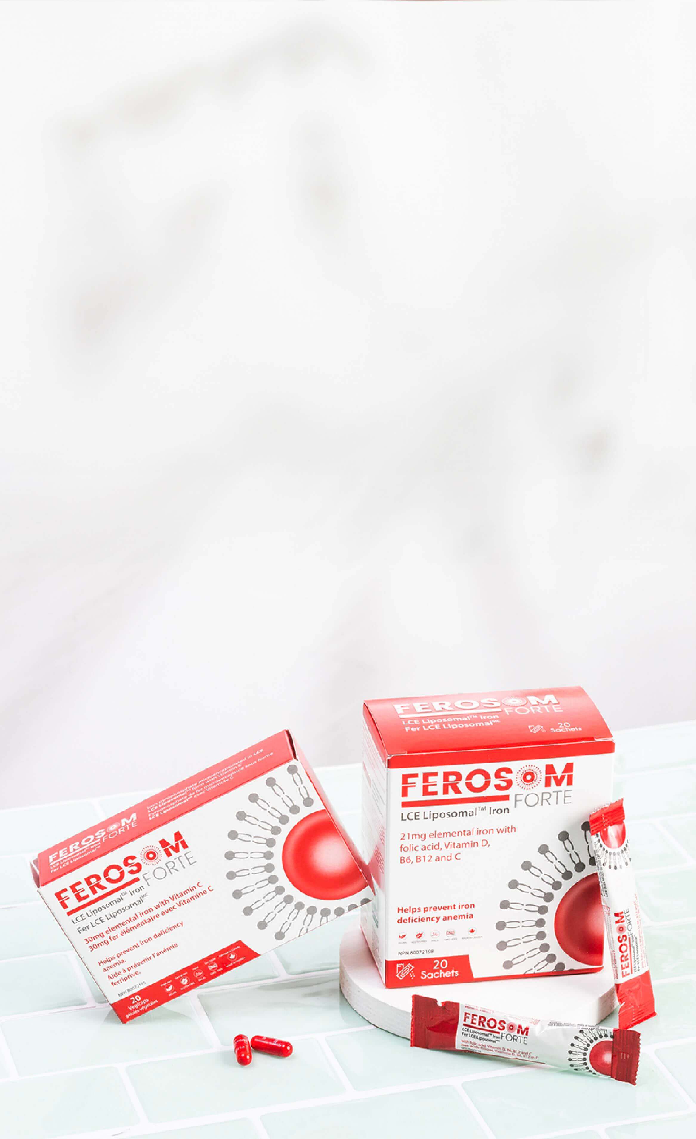 Ferosom Forte Iron Supplement | Ferosom Canada