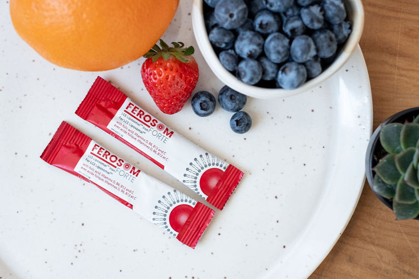 Ferosom Forte Iron Supplement Sachets | Ferosom Canada